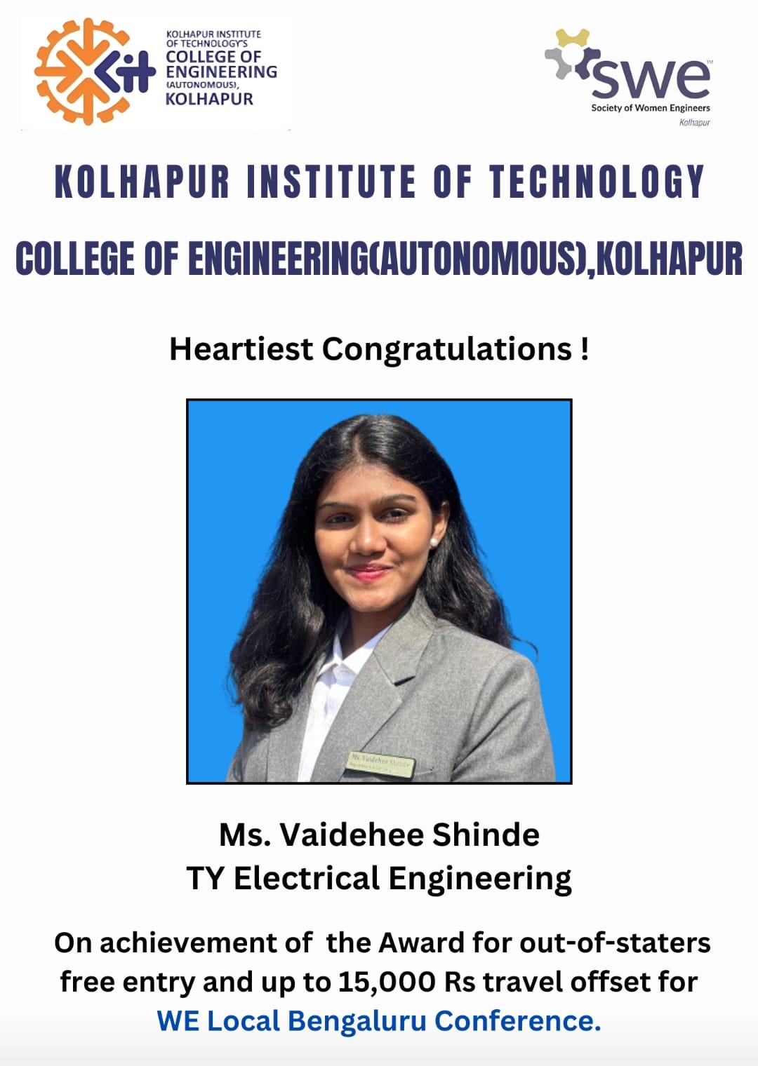 Best Electrical Engineering College in Kolhapur | BTech in Electrical Engineering Kolhapur